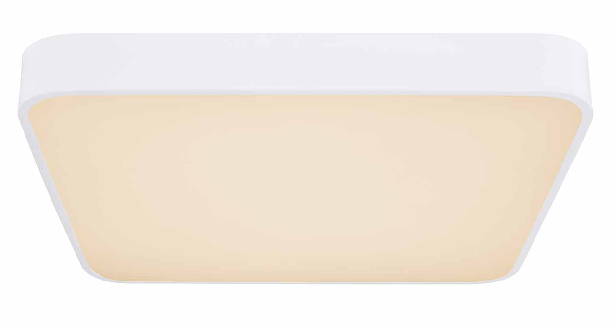 Moderne weiße Metall-Deckenlampe Globo Leanara - Vivaleuchten.de