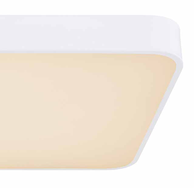 Moderne weiße Metall-Deckenlampe Globo Leanara - Vivaleuchten.de