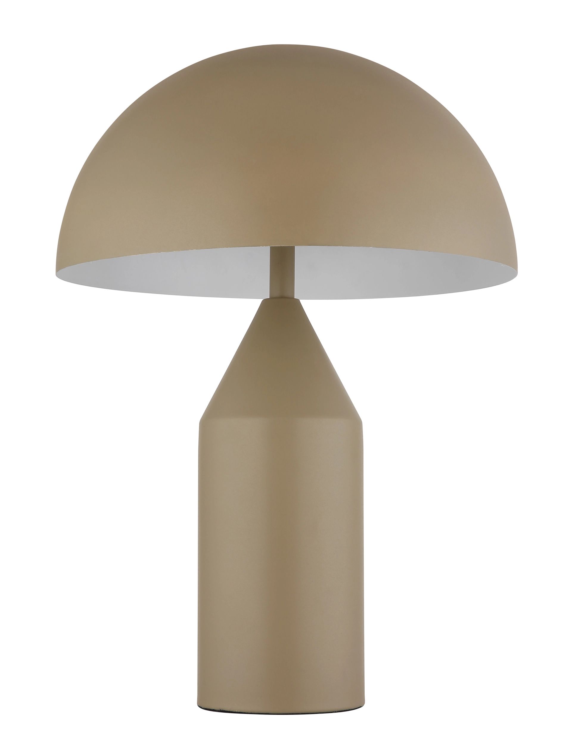 Tischlampe Beige Metall modern kaufen