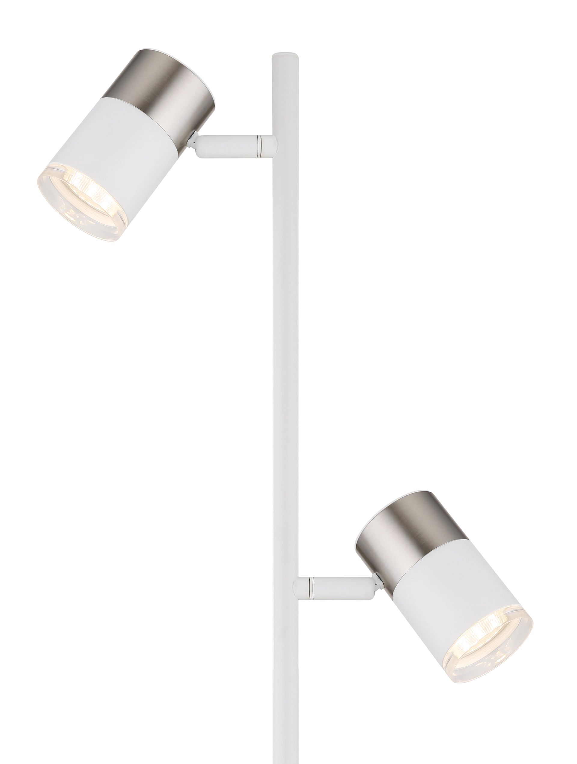 Moderne Stehlampe mit zylindrischen Spotlights Brisbon - Vivaleuchten.de