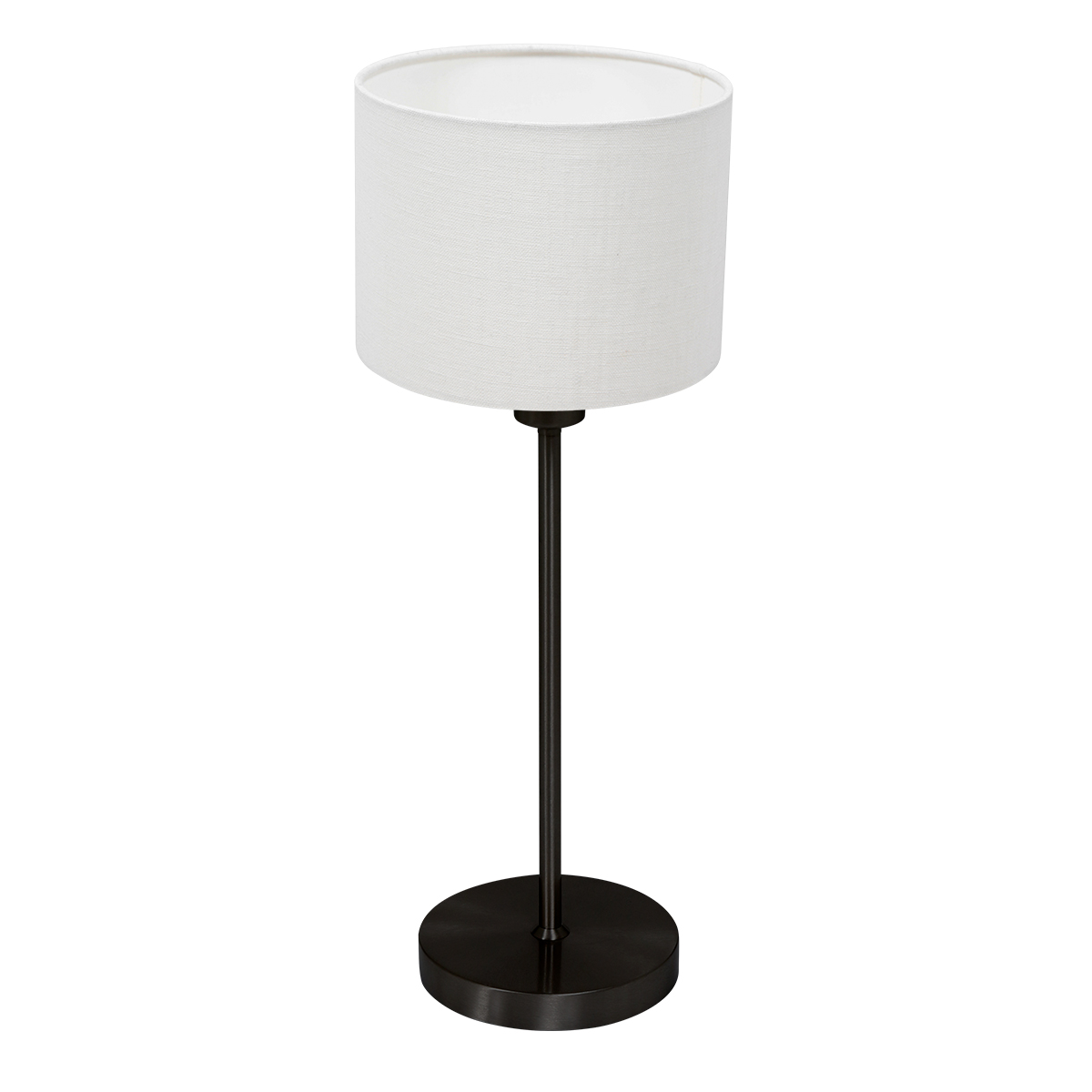 Nachttischlampe Schwarz Weiss